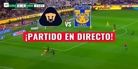 Pumas vs Tigres Transmisión en VIVO y DIRECTO HD