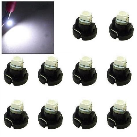 ECLAIRAGE TABLEAU DE BORD WHITE Ampoules LED T3 1 SMD Faible