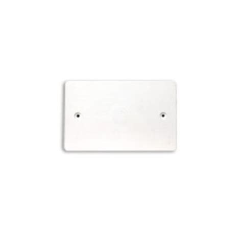 TAPA RECTANGULAR PVC CIEGA ECONOM