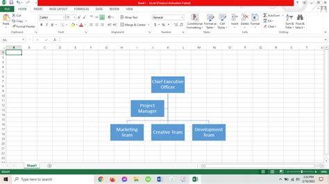 Como Criar Um Organograma No Excel