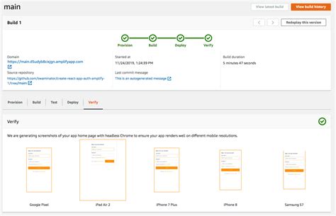 getting started with existing code aws amplify hosting