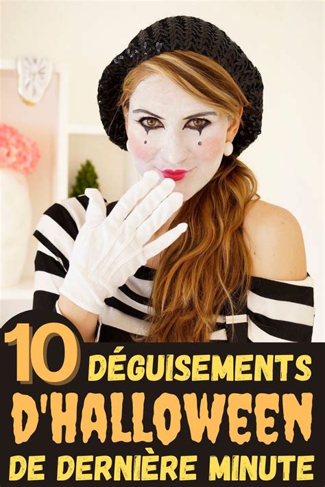 Costumes D Halloween De Derni Re Minute Artofit