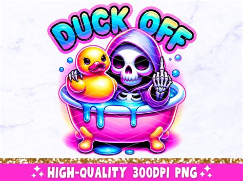 Duck Off Funny Skeleton Png Sarcastic Grim Reaper T Shirt Mug