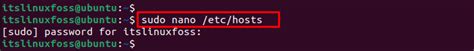 how to edit hosts file on linux its linux foss