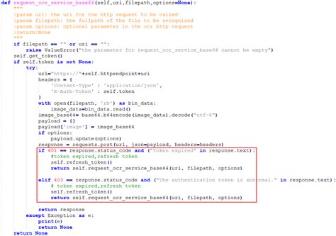 Why Does The Token Retrieval Process Return A Status Code Optical