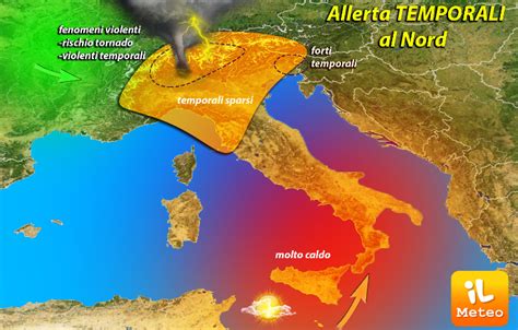 Meteo Violenti Temporali Al Nord Grandine E Locali Tornado Ilmeteo It