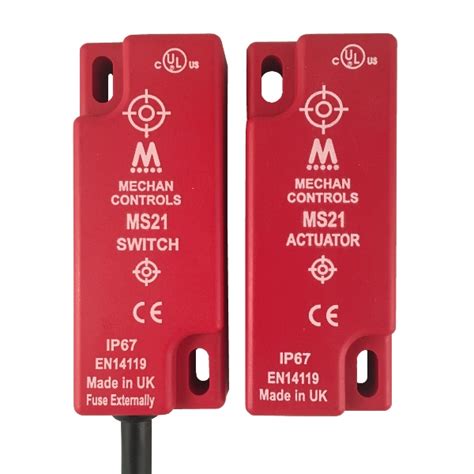 MS21 Mechan Safety Interlock Switches RFID Safety Interlock Switches