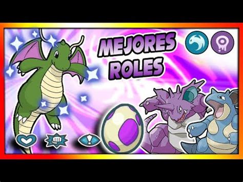 ANALISIS DRAGONITE NIDOKING NIDOQUEEN HUEVO MEJORES ROLES