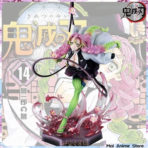 Demon Slachter Mitsuri Anime Figuur Kanroji Mitsuri Sexy Meisje Aciton