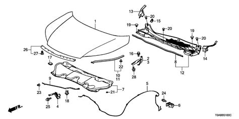 Visual Guide To Honda CRV Front End Body Parts WireMystique