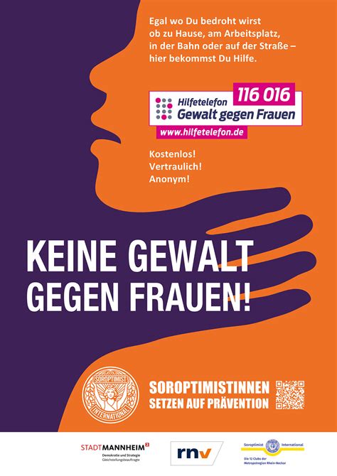 Plakat Kampagne Gegen Gewalt An Frauen Mannheim De