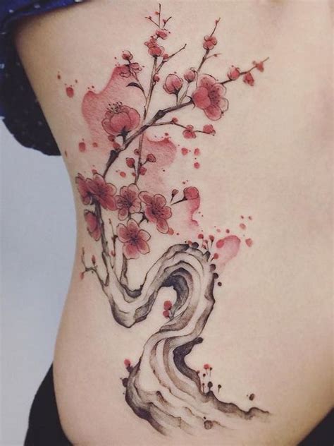 Share More Than 73 Cherry Blossom Tree Tattoo On Back Latest In