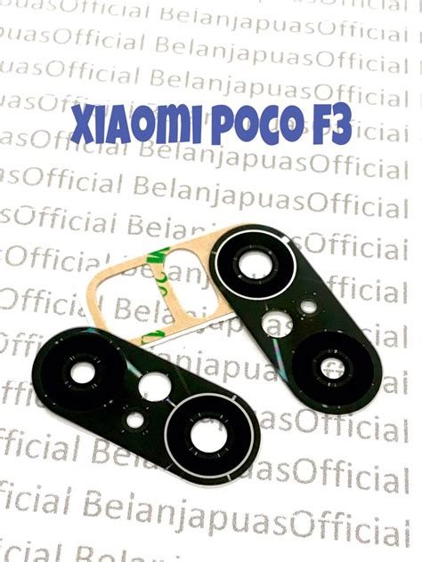 Lensa Kaca Kamera Belakang Kaca Xiaomi Poco F3 Lazada Indonesia