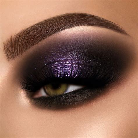 Smokey Purple Eyeshadow By Jkfangirl On DeviantArt Purple Eye Makeup