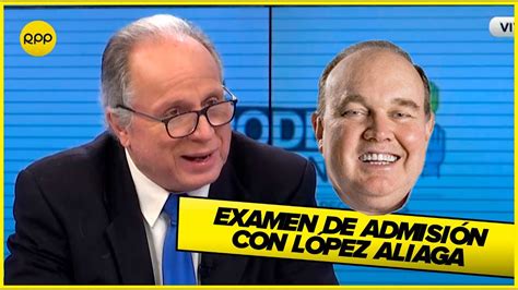 Rafael L Pez Aliaga Pone A Prueba Sus Conocimientos Sobre Lima Youtube