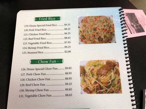 Menu At New China Garden Restaurant Reedley