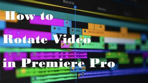 How To Rotate Video In Premiere Pro