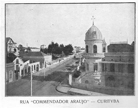 Fotografia da Rua Comendador Araújo publicada em revista de 1923 Em