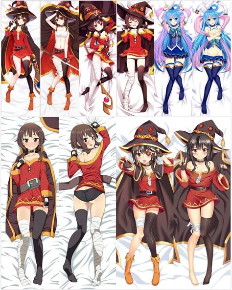 Japanese Anime Konosuba Gods Blessing On This Wonderful World Megumin Dakimakura Covers
