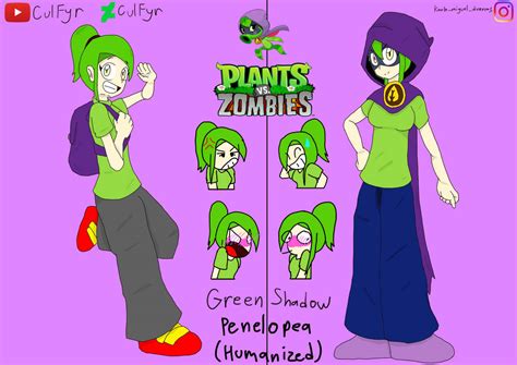 Plants Vs Zombies Penelopea Humanized By Culfyr On Deviantart