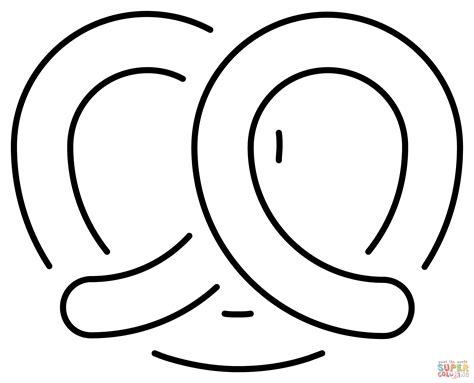 Pretzel Emoji Coloring Page Free Printable Coloring Pages Coloring Home