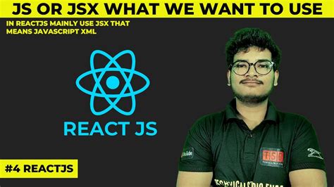 04 js or jsx what is jsx reactjs tutorials youtube