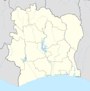 Carte hydrographique de la Côte d Ivoire