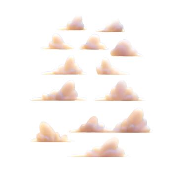 Nuvens Nuvens Nuvens Coloridas Do Céu PNG Nublado Sunmmer Natureza