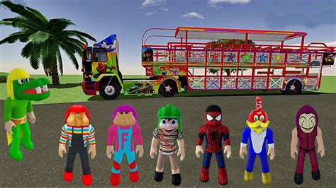 CARRETA DA ALEGRIA Roblox Fofão Fofona Chaves Pica Pau