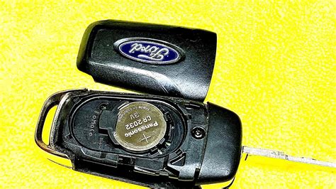 How To Replace A Remote Key Battery On Ford 2015 2019 Elchanojose