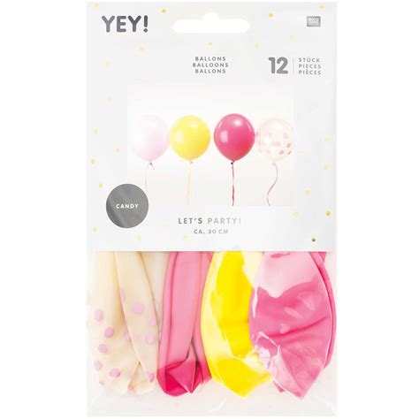 Luftballon Mix Candy 30cm 12 Stück 3020234