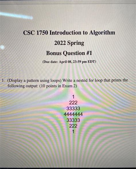 solved csc 1750 introduction to algorithm 2022 spring bonus