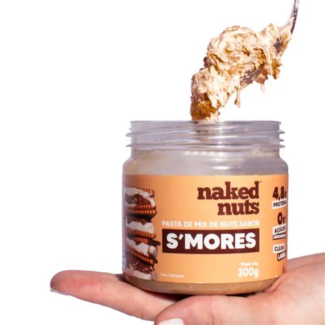 Pasta De Mix De Nuts Sabor Smores Naked Nuts