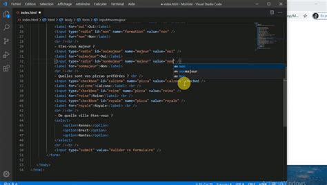 MEILLEUR TUTO GRATUIT HTML et CSS Le Guide du Débutant Le menu