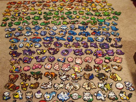 Pokemon Bead Sprite Set Make Your Own Pokemon By Toughturtles