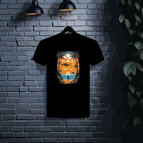 Design De Camiseta Vetorial Exclusivo E Moderno Vetor Premium Gerado