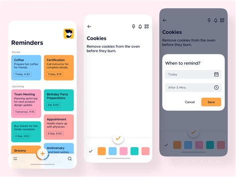 Reminder List Reminders IOS App Design By Nitish Khagwal On Dribbble