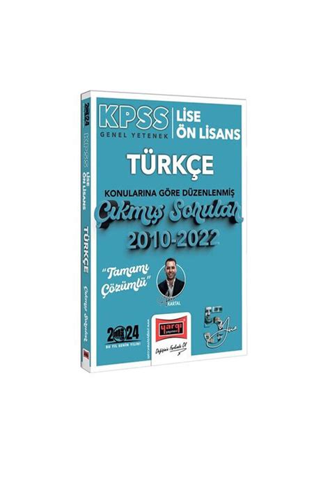 PeraMila Yargı 2024 KPSS Lise Ön Lisans Türkçe Konu Konu 2010 2022