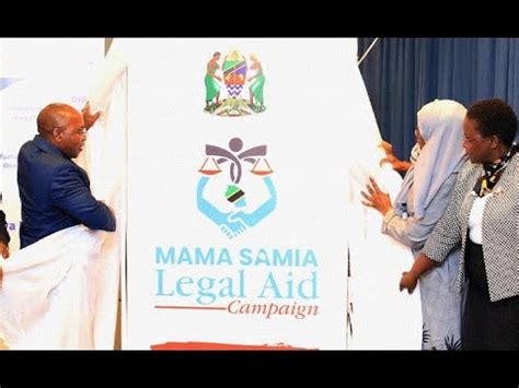 Uzinduzi Wa Kampeni Ya Huduma Ya Msaada Wa Kisheria Ya Mama Samia Mama