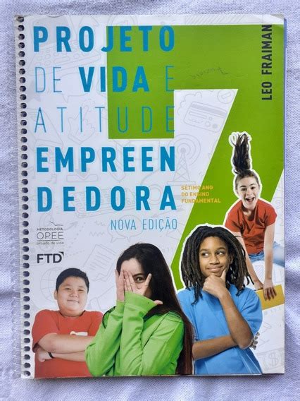 Projeto De Vida E Atitude Empreendedora 1 Ano MercadoLivre