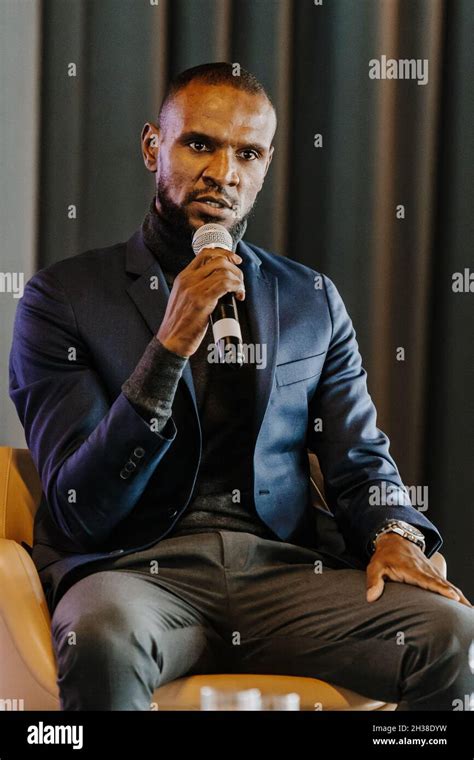 Warsaw Poland 25th Oct 2021 Eric Abidal Ex Footballer Of FC