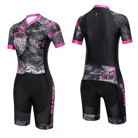 Traje De Carreras De Triatl N De Manga Corta Para Mujer Traje De Tres