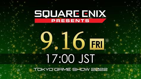 Friday September Square Enix Tgs Youtube