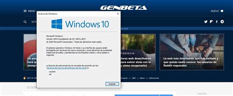 C Mo Saber Qu Versi N De Windows Tengo