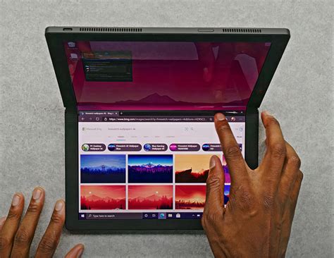 Hands On With The Lenovo ThinkPad X1 Fold The World S First Folding