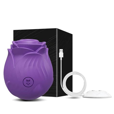 Rose Toy Clitoris Sucking Vibrator Suction Cup Vacuum Nipple Clitoral Stimulator Female Adult