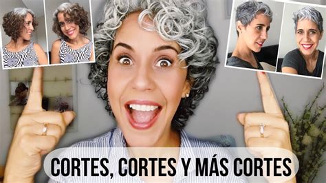 Cortes de pelo para la transición a las canas YouTube