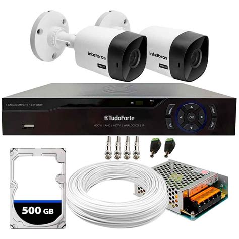 Kit C Meras Seguran A Intelbras B Kabum