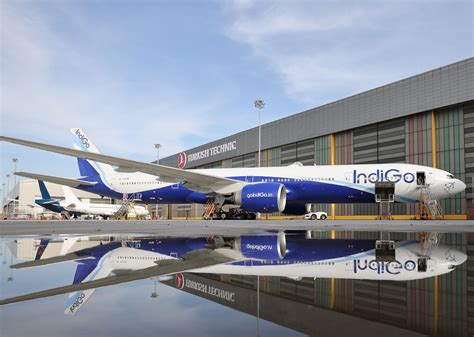IndiGo S First Repainted Boeing 777 Arrives In Delhi