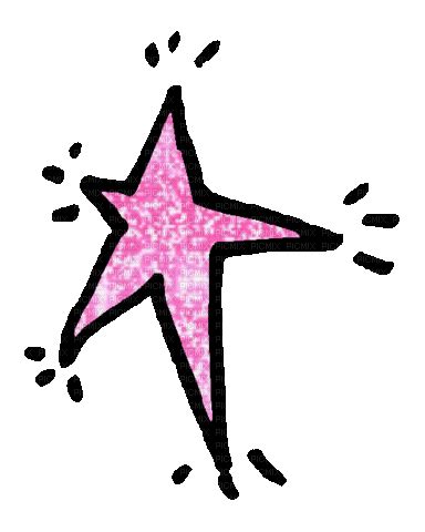 Pink Glitter Star Y K Emo Emocore Scenecore Anim Gratuit